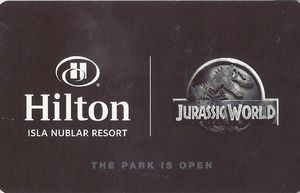 Hotel Card: Hilton Isla Nublar Resort - Jurassic World (Hilton, Costa ...