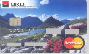 Bank Card: BRD MasterCard (07/012) (Brd Groupe Societe Generale, RomaniaCol:RO-MC-0327
