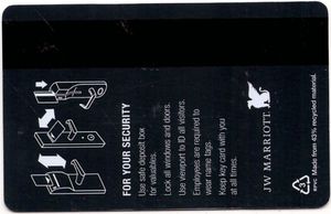 Hotel Card: JW Marriott (JW Marriott, United States of America(JW ...