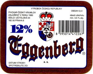 Drink Label: SH1-Eggenberg 12 (Pivovar Eggenberg Cesky Krumlov /closed ...