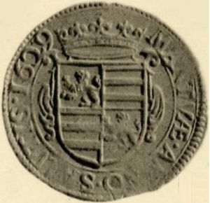 Coin: ¼ Scudi (40 Soldi. Carlo I Gonzaga-Nevers) (Italian States ...
