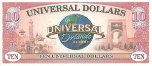 Banknote: 10 Universal Dollars (Fantasy Issues(USA - Universal Dollars ...