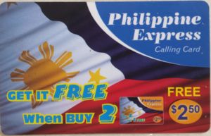 Phonecard: Philippine Express Calling Card (Remote Memory Canada ...