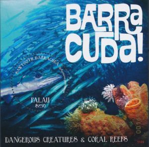 Stamp: Sawtooth Barracuda (Sphyraena putnamae) (Palau(Dangerous ...