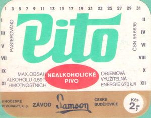 Drink Label: P11-Pito (Pivovar Samson České Budějovice, Czech ...