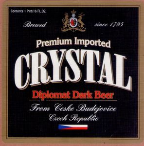 Drink Label: AJ11-Crystal Diplomat Dark Beer (Pivovar Samson České ...