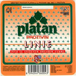 Drink Label: X13-Platan linie (Pivovar Platan Protivín, Czech ...