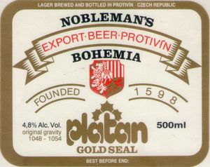 Drink Label: AE04II-Platan Export beer (Pivovar Platan Protivín, Czech ...