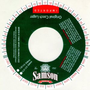 Drink Label: AH40-Samson 12 (Pivovar Samson České Budějovice, Czech ...