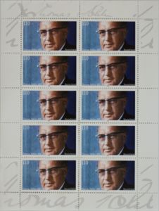 Stamp: Thomas Dehler (Germany, Federal RepublicMi:DE 1963KB