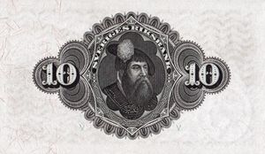 Banknote: 10 Kronor (Sweden(1906-1917 Issue) Wor:P-27d