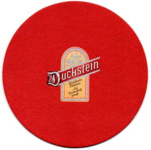 Beer Coaster: Duckstein (Holsten-Brauerei AG, Germany, Federal ...