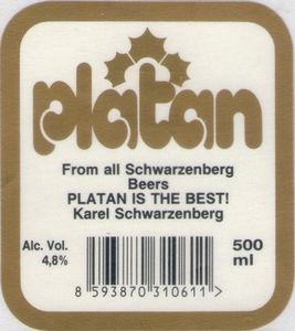 Drink Label: AE04II-Platan Export beer (Pivovar Platan Protivín, Czech ...