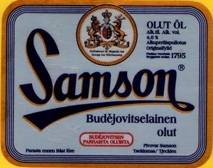 Drink Label: EF1-Samson Olut (Pivovar Samson České Budějovice, Czech ...