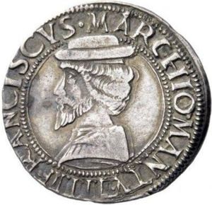 Coin: ½ Testoni (Francesco II Gonzaga. No date) (Italian States ...