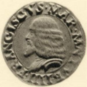 Moeda: ½ Testoni (Francesco II Gonzaga. No date) (Itália - Antigos ...