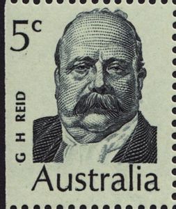 Stamp: Prime Minister - G. H. Reid - I(L) (Australia(Famous Australians ...