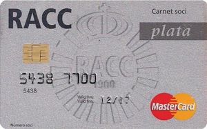 Bank Card: RACC plata (Banco de Sabadell, SpainCol:ES-MC-0293.02