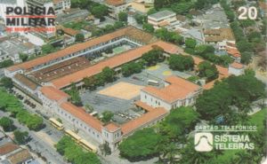 전화카드: 1º Batalhão Polícia Militar - N 10* (Telemar MG 04, Minas Gerais (Telemig), 브라질(Chapa ...