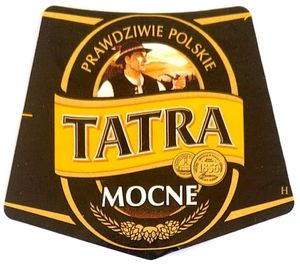 Drink Label: Tatra Mocne (Browar Żywiec, PolandCol:PL-BEER-000221