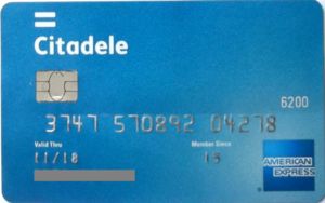 Bank Card: AE Blue (Citadele, LatviaCol:LV-AE-0009.02