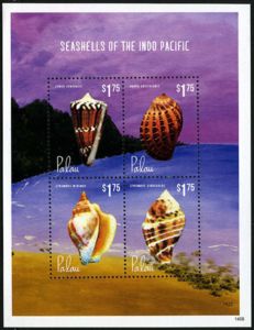 Stamp: Seashells of the Indo Pacific (Palau(Seashells of the Indo ...