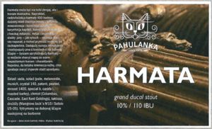 Drink Label: Harmata (Pahulanka Home Brewery, BelarusCol:BY-BEER-001917