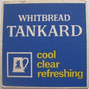 Beer Coaster: Whitbread Tankard (Whitbread, United Kingdom of Great ...