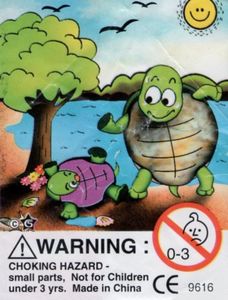 Meal Toy: Turtle (Kinder Surprise, Europe(Animal puzzles) Col:SCHN-0000 ...