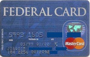 Bank Card: Federal Card (Federal Card, BrazilCol:BR-MC-0082