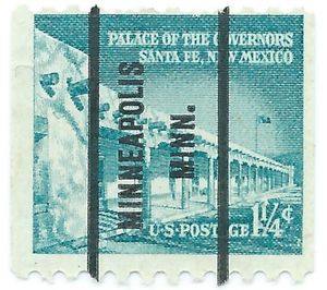 Stamp: Palace of the Governors (1610), Santa Fe, New Mexico (United ...