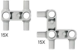 Lego Set: Technic Beams with Snaps (Education(Technic) Leg:5003165-1