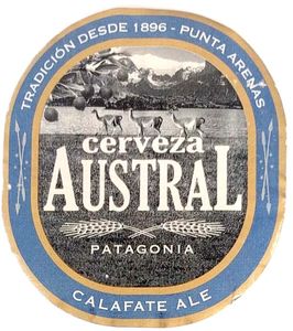 Drink Label: Austral Calafate Ale (Cerveceria Austral CCU, ChileCol:CL ...