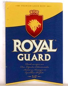 Drink Label: Royal Guard Premium Lager Beer (Aresti Chile Wine Ltda ...