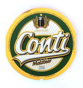 Etiqueta de bebida: Conti Malzbier (Casa di Conti, BrasilCol:BR-BEER-000477