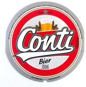 Etiqueta de bebida: Conti Bier (Casa di Conti, BrasilCol:BR-BEER-000255