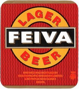 Drink Label: Feiva Lager Beer (South Pacific Brewery Ltd, Papua New ...