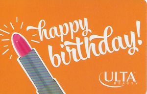 Gift Card: Happy Birthday! (Ulta, United States of America) (Ulta) Col ...