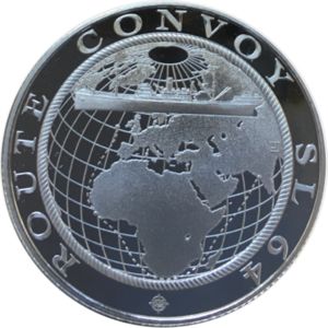 Coin: 1 Pound (Convoy SL 64 - Calcutta) (Gibraltar(2015 - Convoy SL 64)