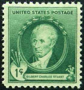Stamp: Gilbert Charles Stuart (1755-1828) (United States of America ...