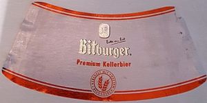 Drink Label: Bitburger Premium Kellerbier (Bitburger Braugruppe GmbH ...