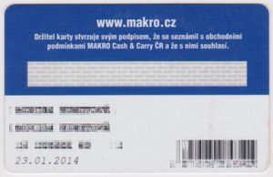 Functional Card: Makro (Shops - Supermarkets, Czech Republic(Makro) Col ...