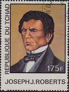 Stamp: Joseph J. Roberts (Chad(People) Mi:TD 785,Sn:TD 331,Yt:TD 326,Sg ...