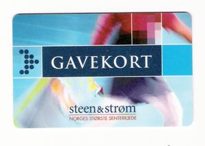 Gift Card: Steen & Strom sentrene (Shopping Centres, Norway(City Center ...