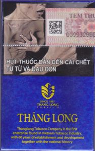 Cigarette Pack: Thang Long Luxury (VietnamCol:VN-CT-0003 🚬