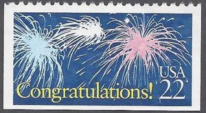 Stamp: Congratulations (United States of America(Special Occasions ...