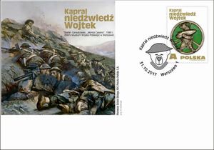 Philatelic Product: Corporal Wojtek, the soldier bear (PolandMi:PL ...