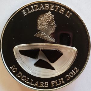 Coin: 10 Dollars (Jilin meteorite - China) (Fiji) (2012 - Meteorites ...