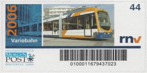 Stamp: Variobahn (Germany, Modern Private Post Offices(Morgenpost ...