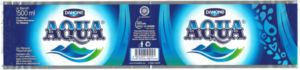 Drink Label: Aqua (Danone, IndonesiaCol:ID-WATER-000063